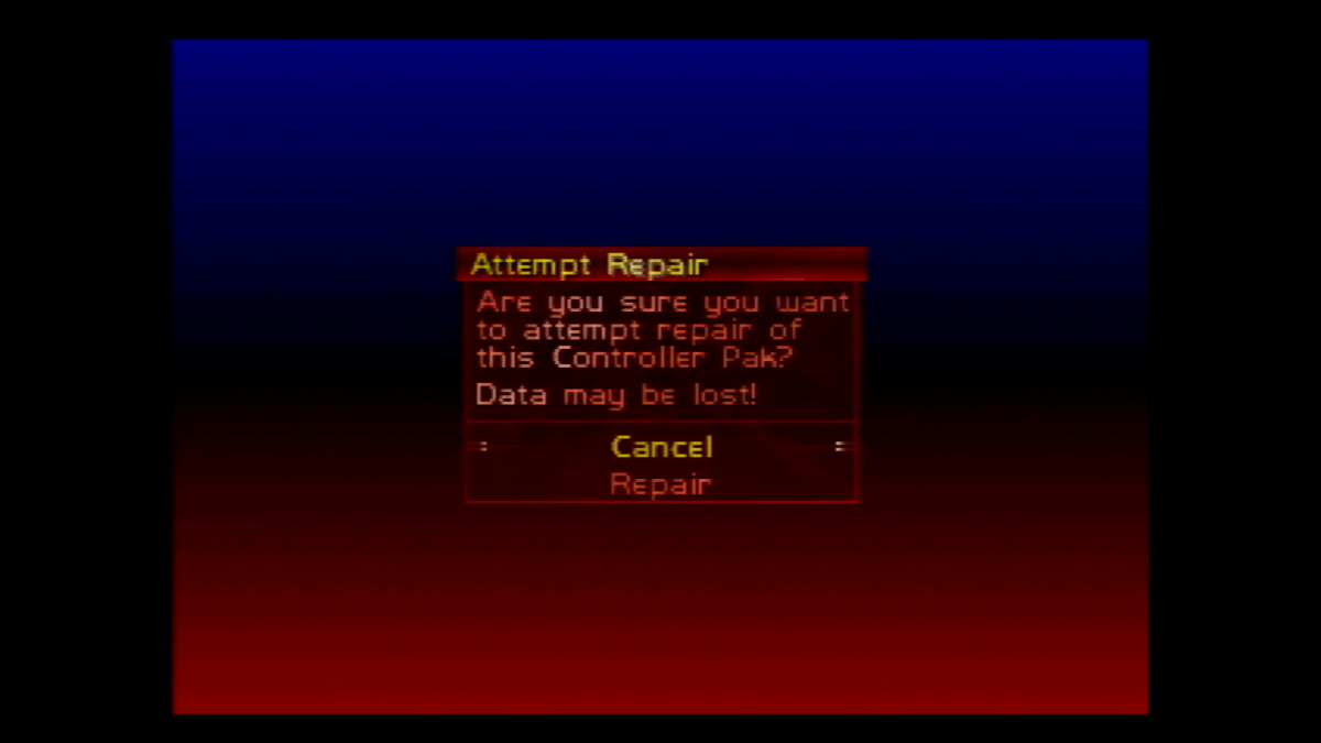 FRAM Mod for N64 Details – Look, It's Another Blog